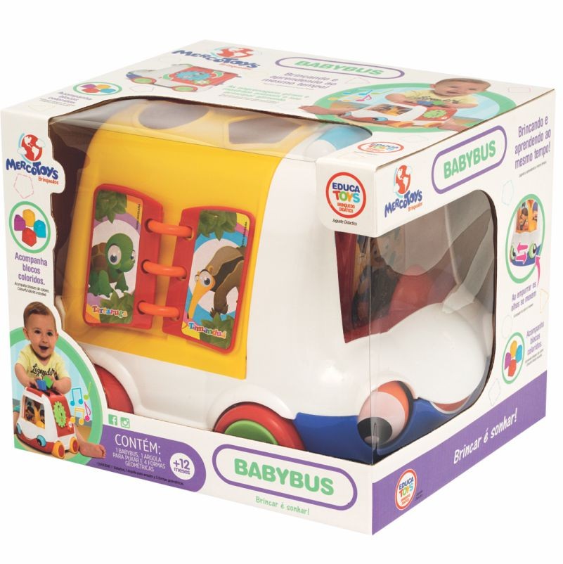Baby Bus | Didáticos | Mercotoys Brinquedos
